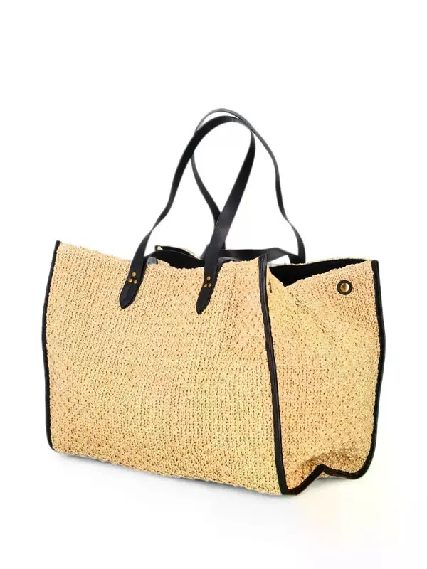Jérôme Dreyfuss Large Leon Leather-trim Tote Bag
