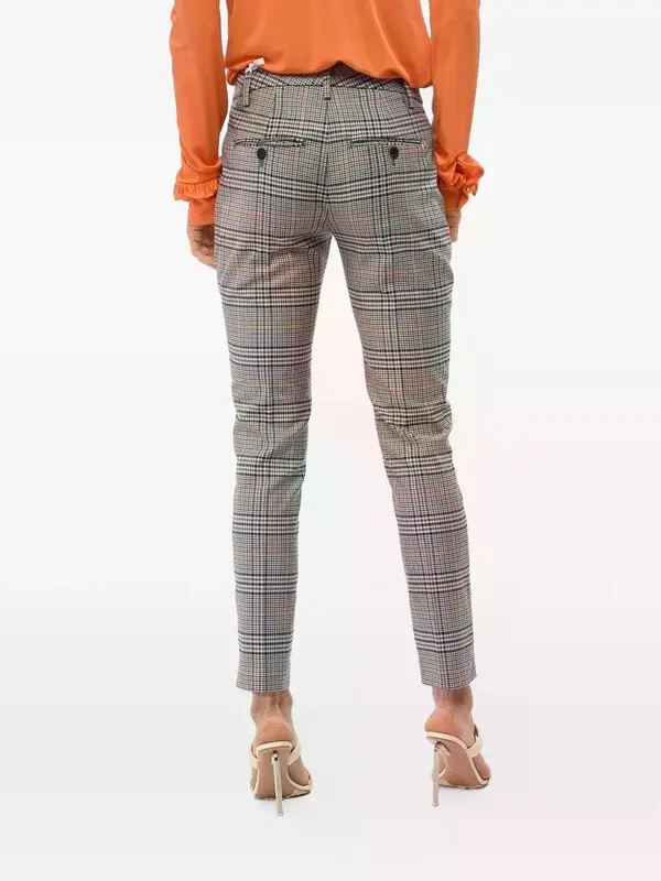 DONDUP Check-pattern Trousers
