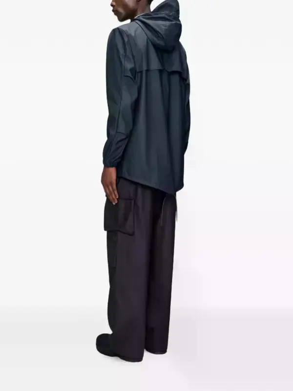 Rains Fishtail Drawstring-hem Jacket