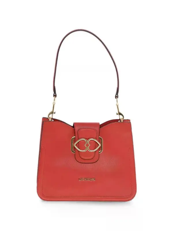 Moschino Love Heart-motif Shoulder Bag - Red