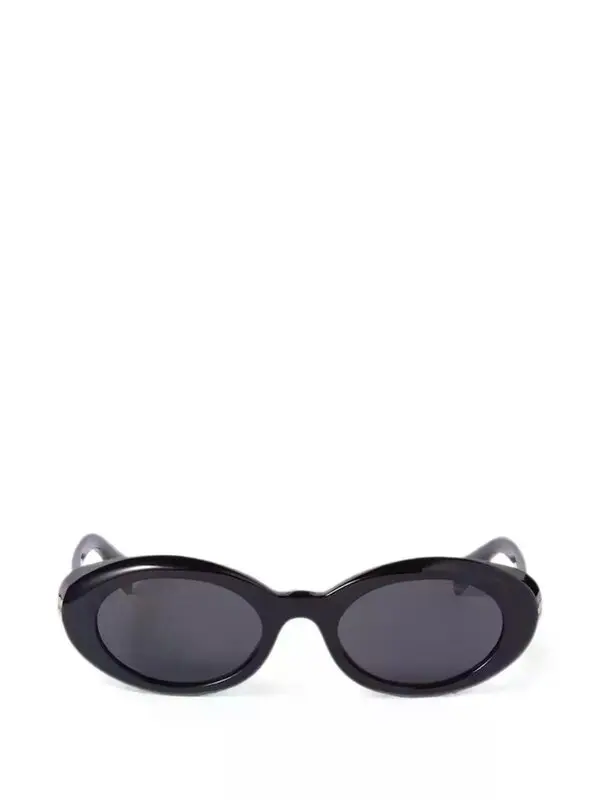Miu Miu Geometric Frame Sunglasses - Black