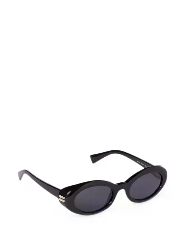 Miu Miu Oval Frame Sunglasses