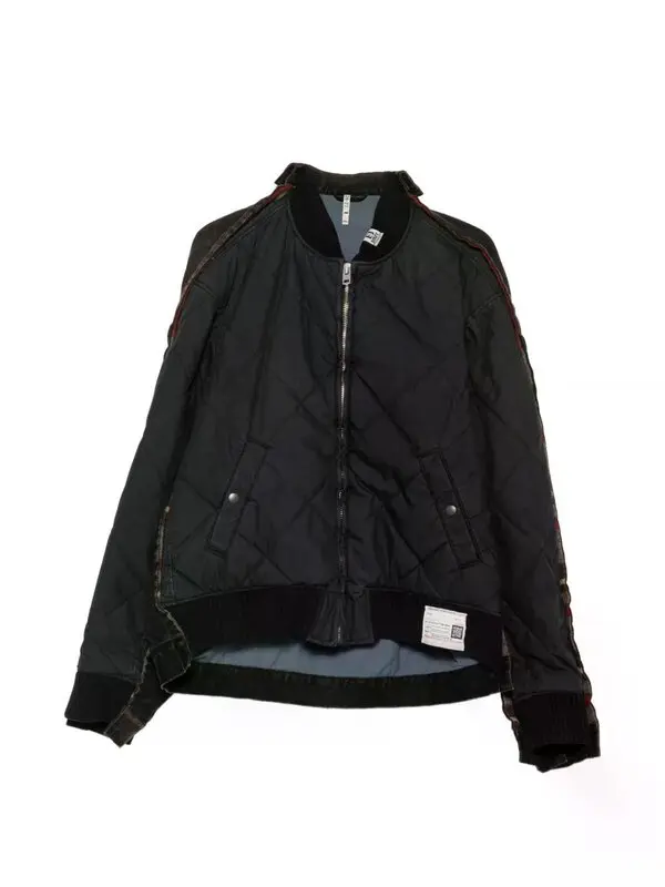 Mihara Yasuhiro Quilted Panel Denim Jacket