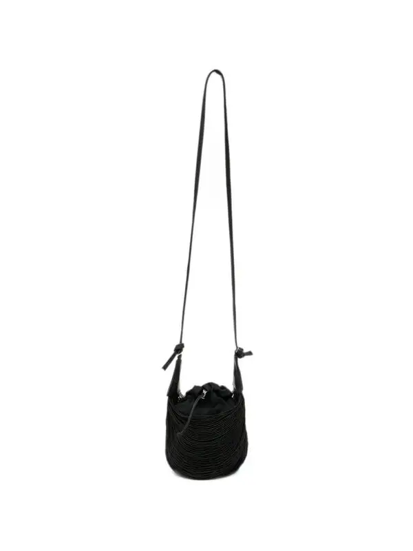 MARIANA MENDEZ Bowl Fringed Bucket Bag