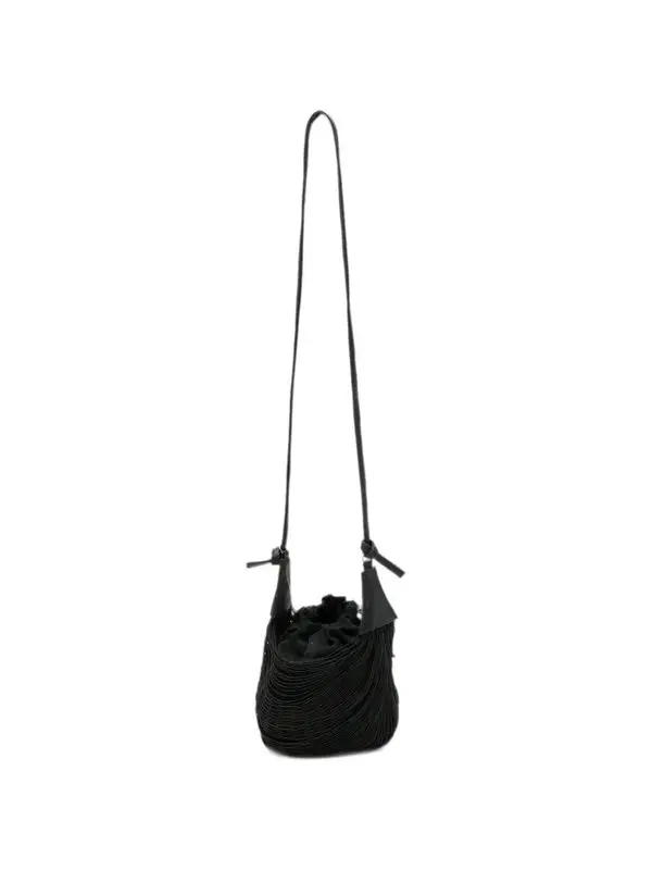 MARIANA MENDEZ Bowl Fringed Bucket Bag