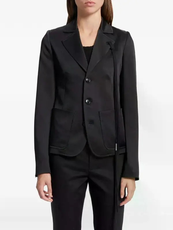 ANN DEMEULEMEESTER Single-breasted Fitted Jacket