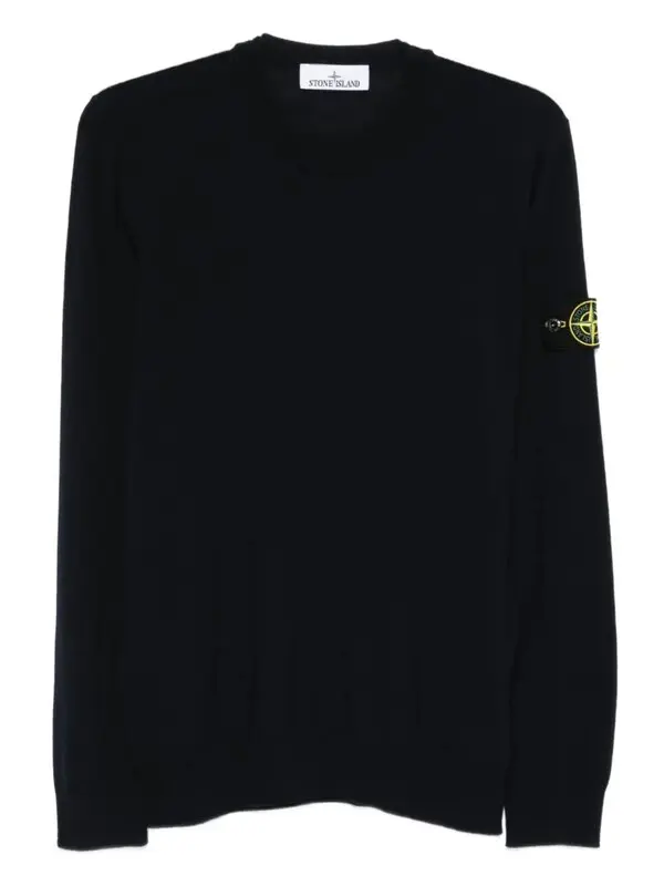 Stone Island Wool Sweater - Blue