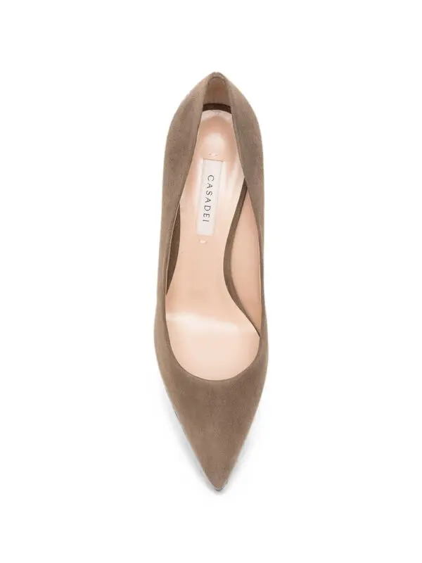 Casadei Suede Leather Pumps
