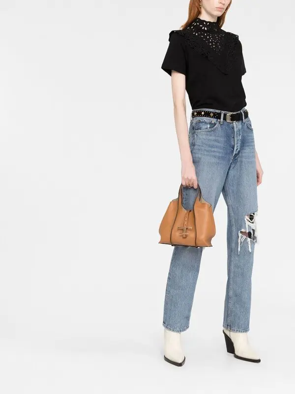 TOD'S Mini Leather Tote Bag