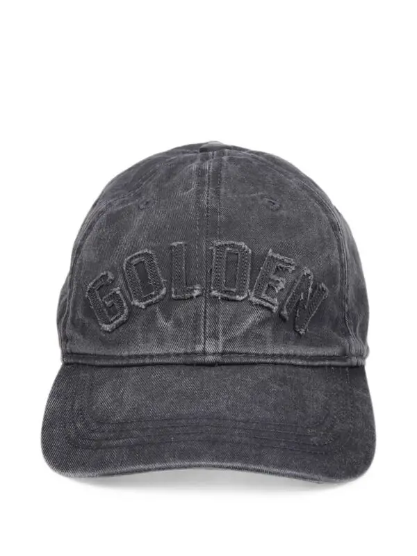 GOLDEN GOOSE Logo Baseball Cap - Grey