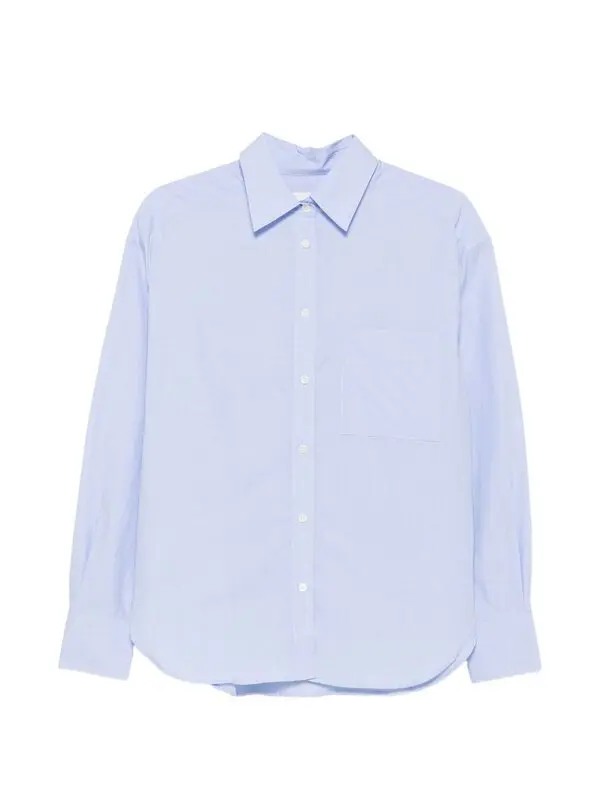 Closed Cotton Oversized Shirt - Blue