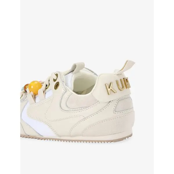 Kurt Geiger Kurt Bead Suede Trainers