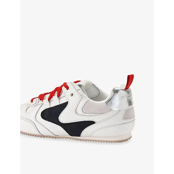 Kurt Geiger K Slim Runner Leather Trainers