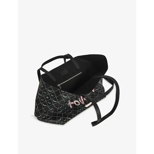 Zadig&Voltaire Graphic-print Woven Shopper Bag