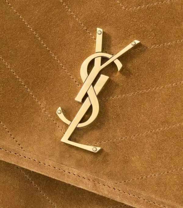 Saint Laurent Medium Suede Niki Shoulder Bag