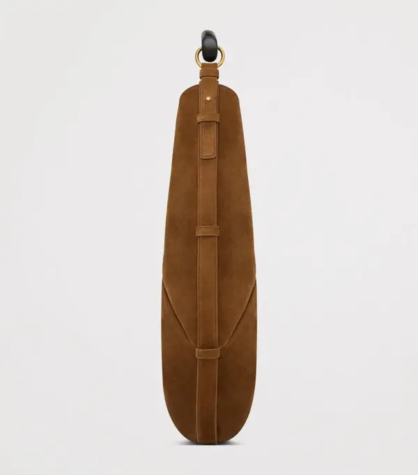 Saint Laurent Large Suede Mombasa Shoulder Bag