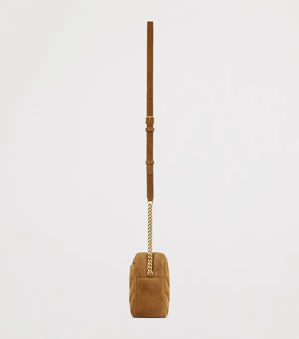 Saint Laurent Suede Loulou Camera Bag