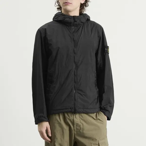 Stone Island Crinkle Reps Hooded Jacket