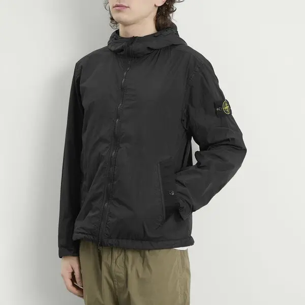 Stone Island Crinkle Reps Hooded Jacket