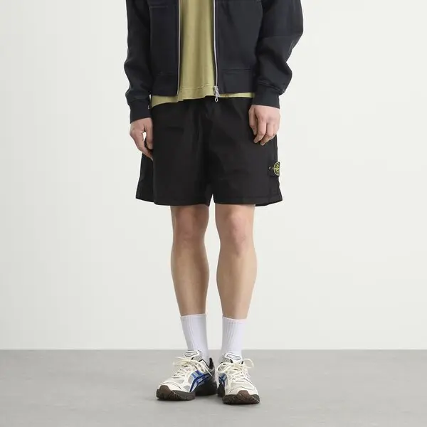 Stone Island Tela Paracadute Shorts
