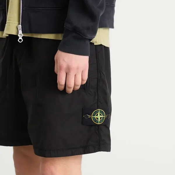Stone Island Tela Paracadute Shorts