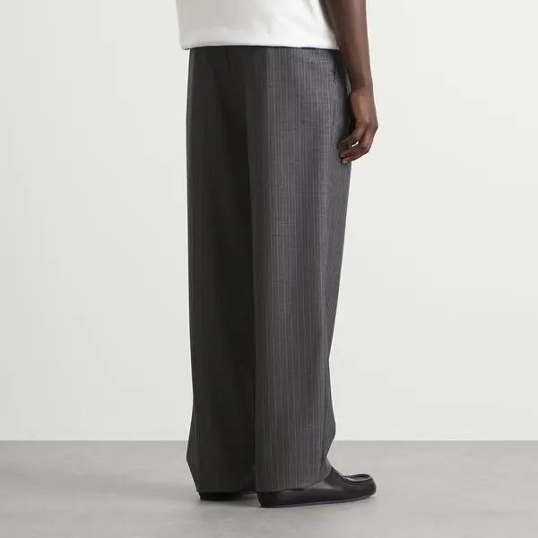 JIL SANDER Pinstripe Wool Trouser