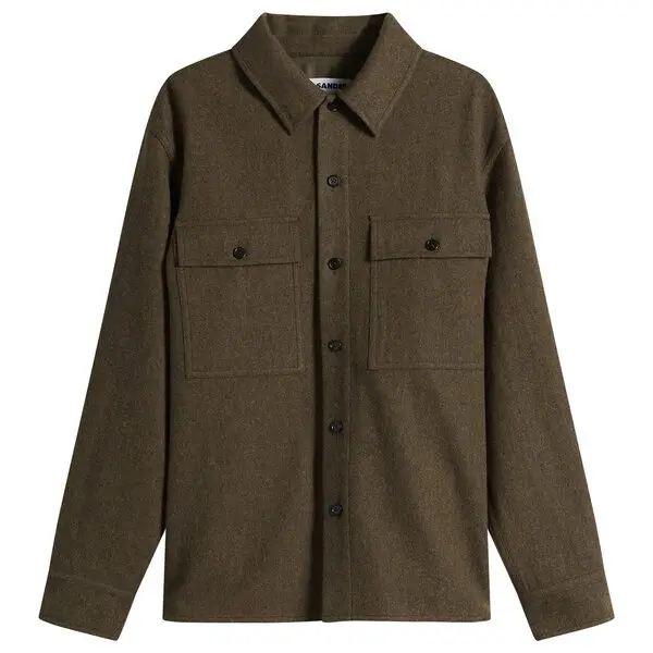 JIL SANDER Wool Overshirt
