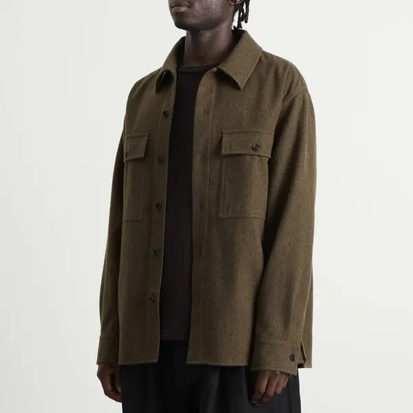 JIL SANDER Wool Overshirt