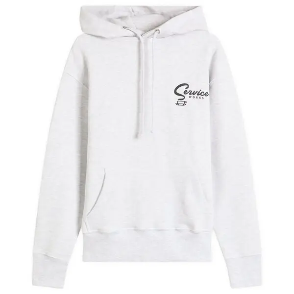 SERVICE WORKS Espresso Hoodie - Ash