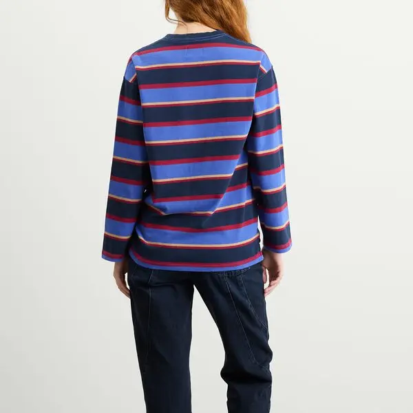 DAMSON MADDER Ali Long Sleeve Stripe T-shirt