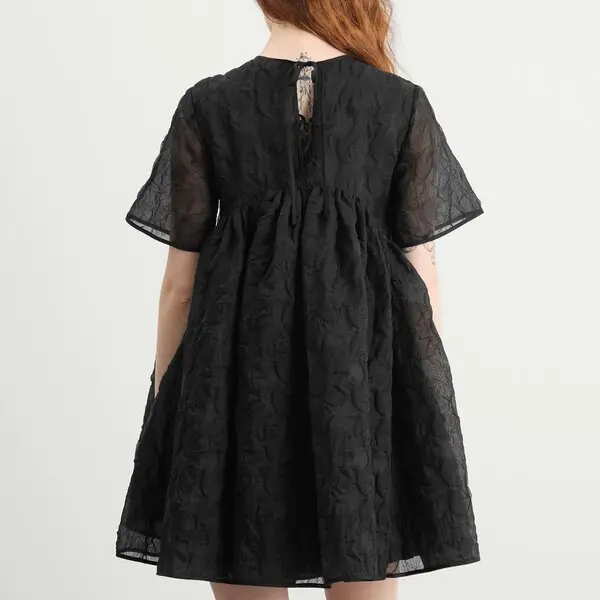 Cecilie Bahnsen Britney Dress - Black