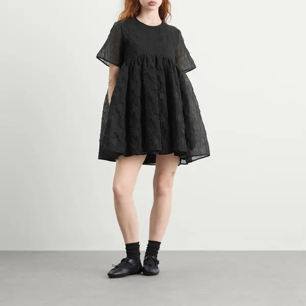 Cecilie Bahnsen Britney Dress - Black