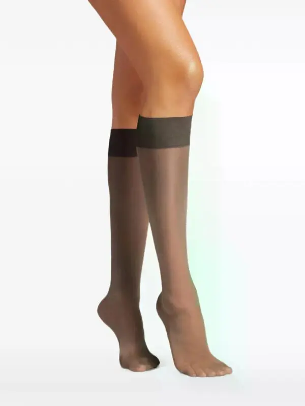 Wolford Touch Satin Knee-high Socks