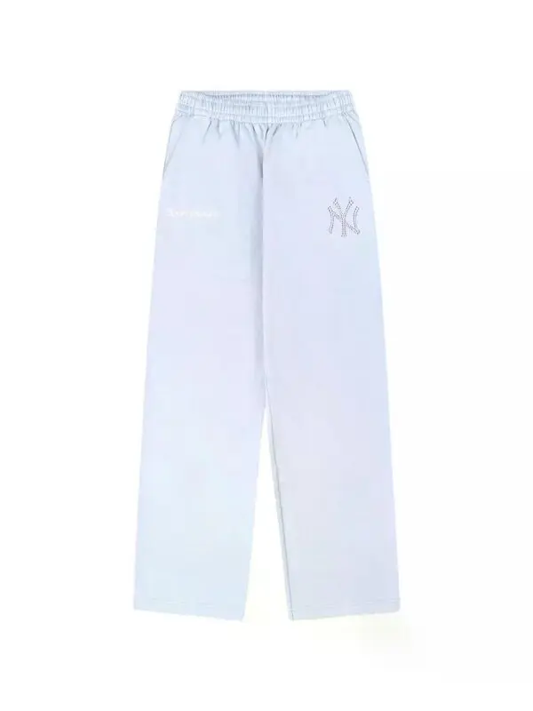 SPORTY & RICH Yankees Krystal Track Pants - Blue