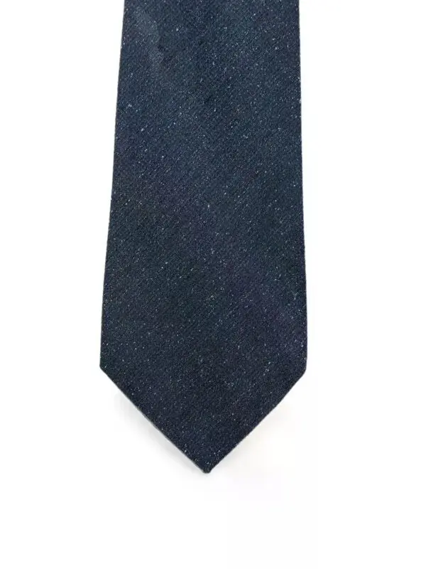 Canali Micro-pattern Silk Tie