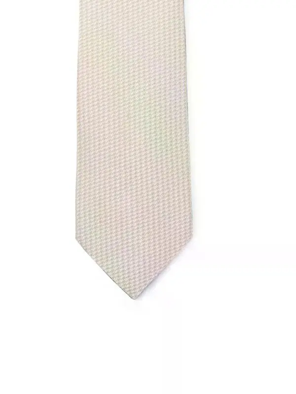 Canali Micro-patterned Silk Tie