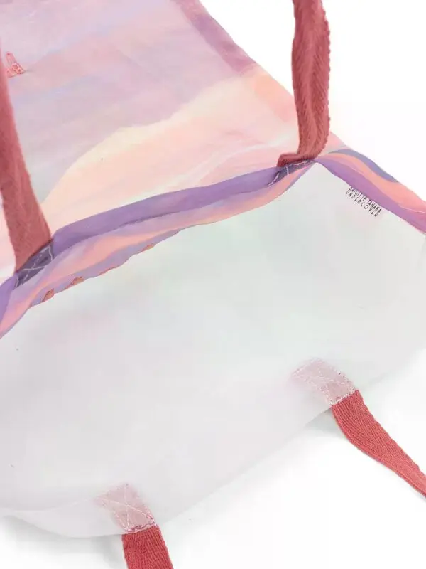 Undercover Graphic-print Sheer Tote Bag