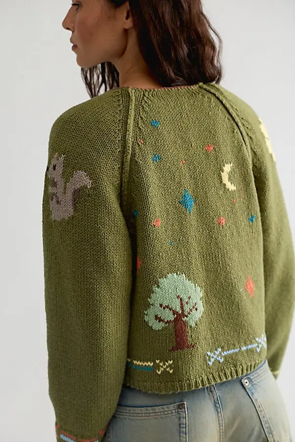 Free People Moonlight Knit Cardigen At