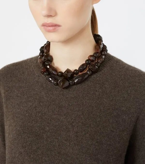 Max Mara Beaded Choker