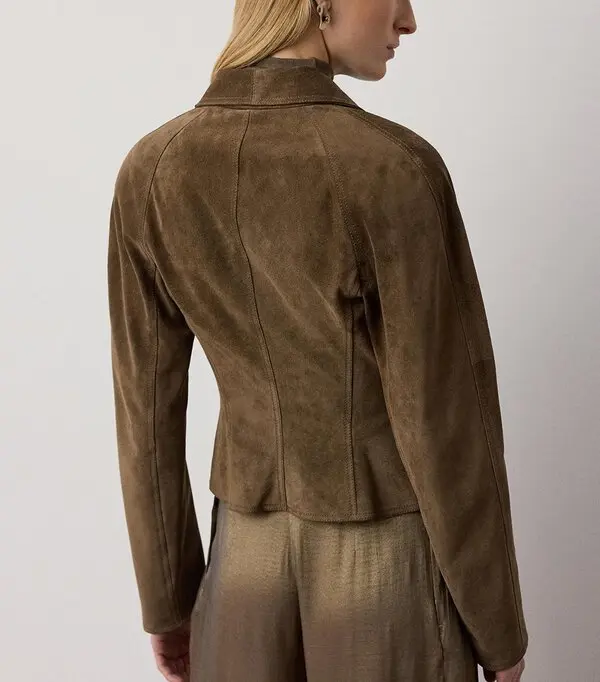 Ralph Lauren Suede Trudie Jacket