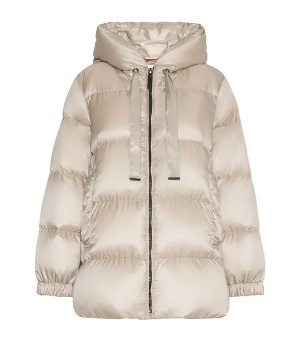 Max Mara Down-filled Quilted Coat