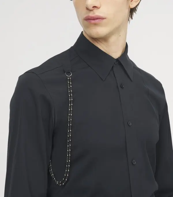 Alexander McQueen Chain-embellished Shirt
