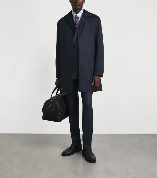Canali Technical Car Coat