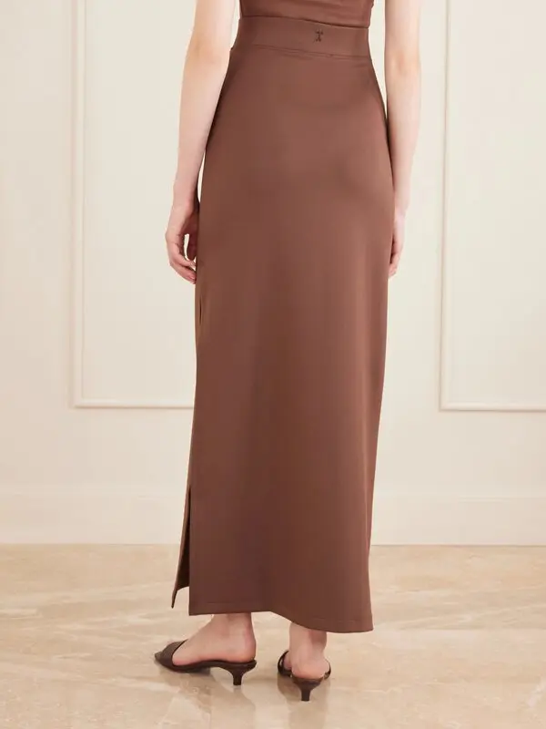 THE PARK Hailey Stretch-jersey Maxi Skirt