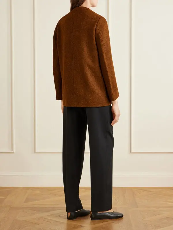 JIL SANDER Mélange Wool Jacket