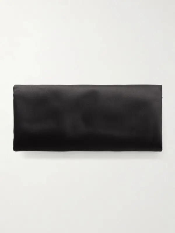 Saint Laurent Evening Satin Clutch