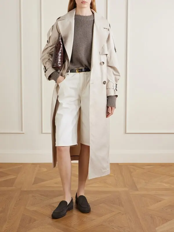 Max Mara Cotton-blend Twill Trench-coat