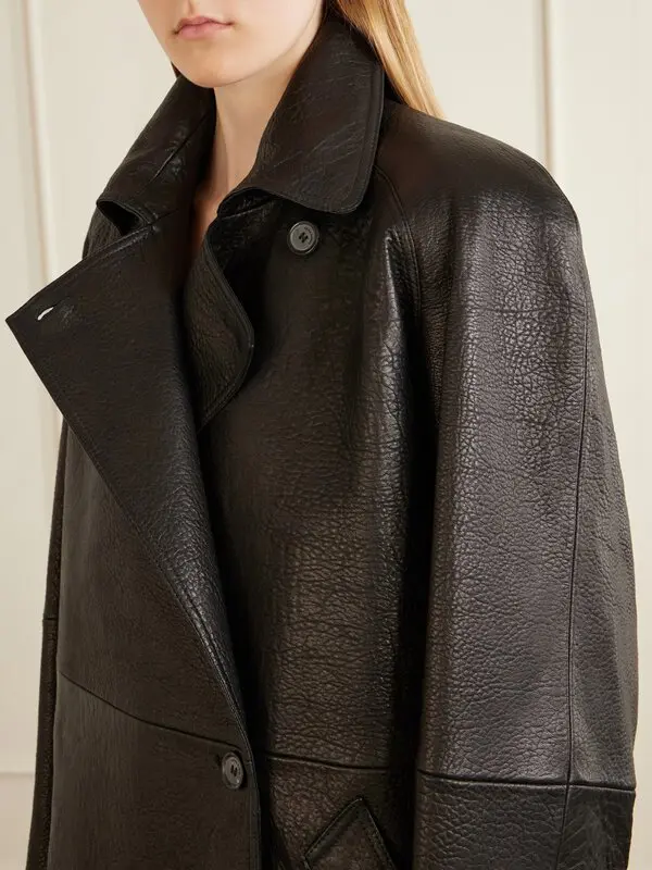 Magda Butrym Textured-leather Jacket
