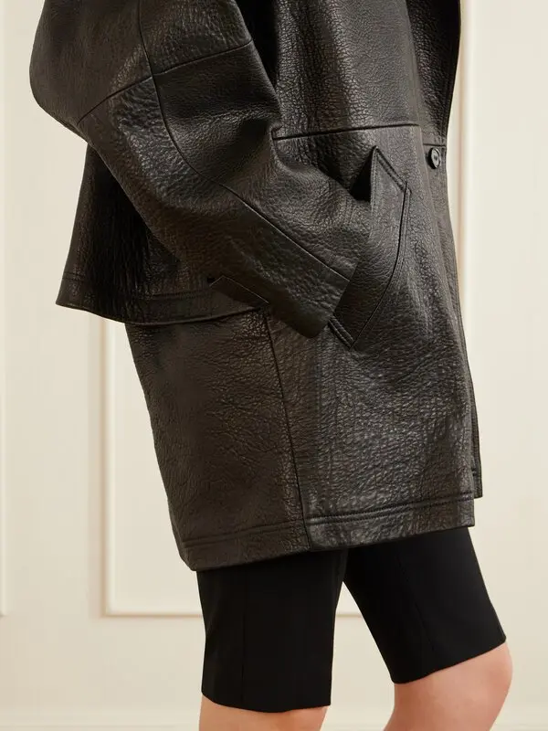 Magda Butrym Textured-leather Jacket
