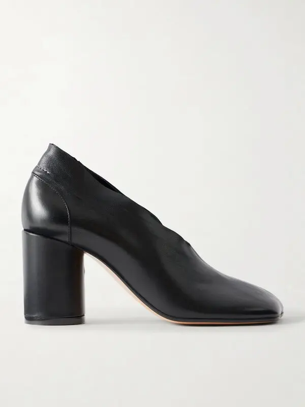 MAISON MARGIELA Court Leather Pumps - Black